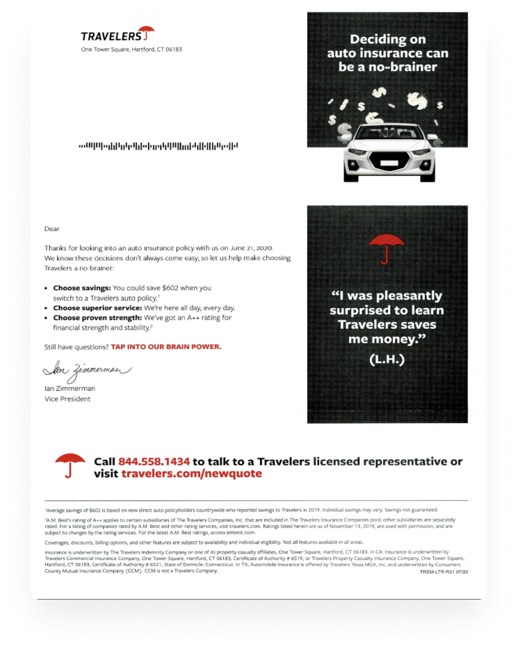 Best Letter-based Direct Mail Campaigns